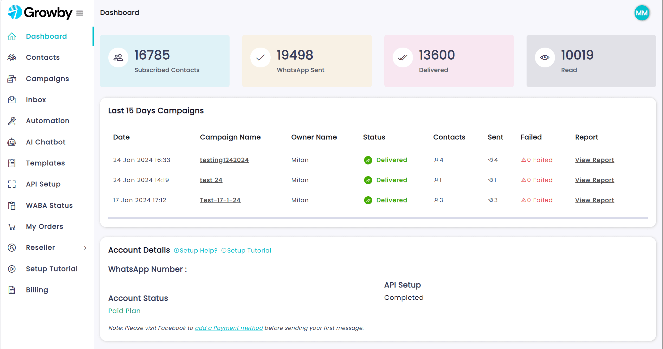 How to create a WhatsApp AI Chatbot - Growby Blog